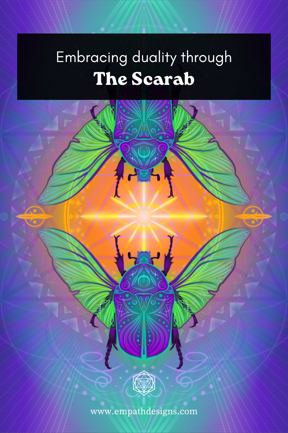 Symbolism of the Scarab Beetle | Empath Designs